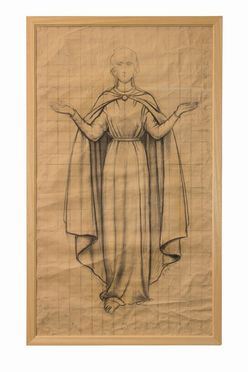 Baccio Maria Bacci (Firenze, 1888 - Fiesole, 1974) : Madonna. - Asta ...