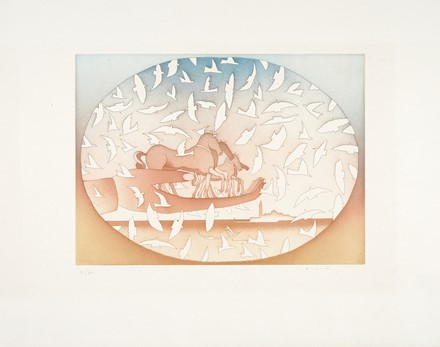 Jean-Michel Folon (Uccle, 1934 - Principato di Monaco, 2005) : I ...