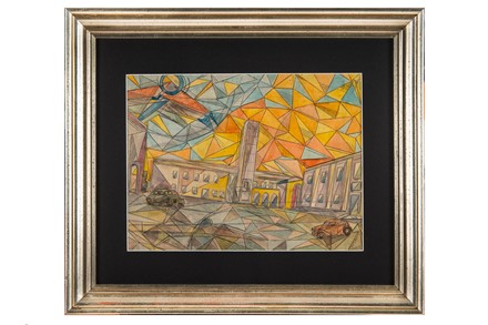 Uberto Bonetti (Viareggio, 1909 - 1993) : Aprilia. - Asta Arte Antica ...