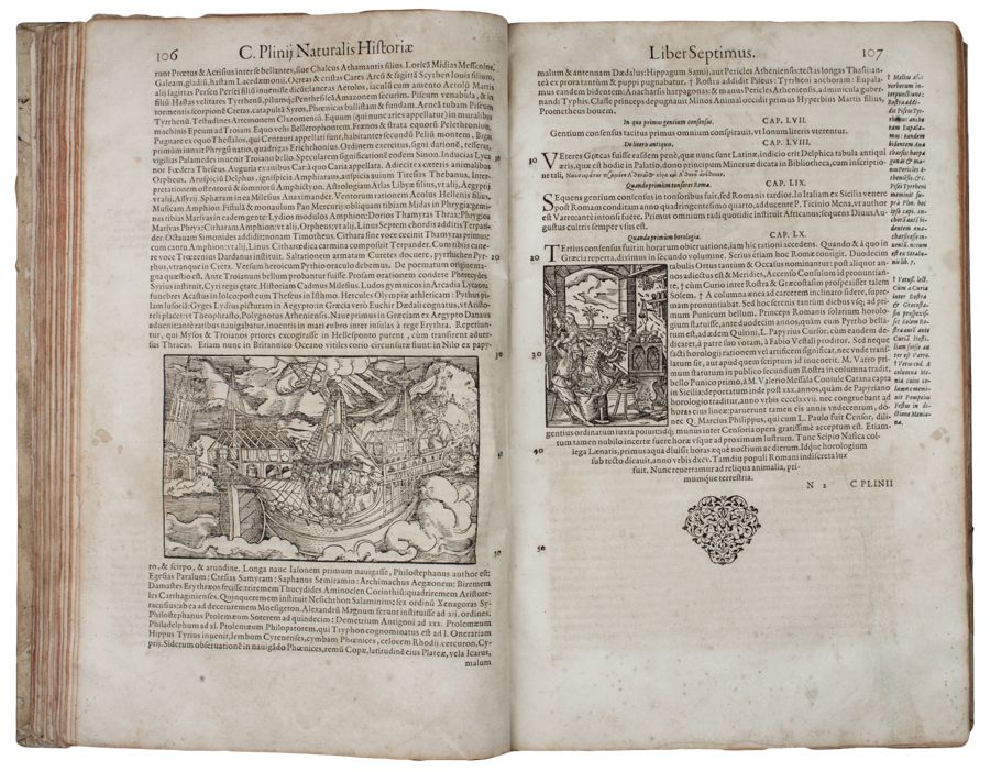 Plinius Secundus Gaius : Historia mundi naturalis [...] In libros ...