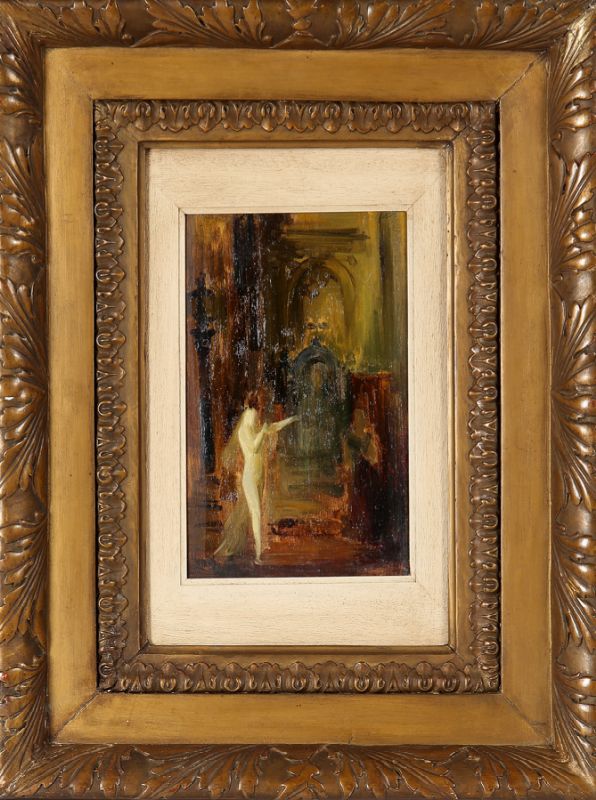 Alexandre Bailly (Parigi, 1866 - Parigi, 1947) : Salomé dansant devant ...