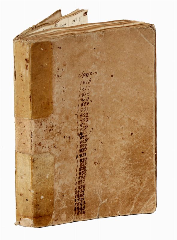 Libro dei conti dei Marchesi Molza. - Asta Grafica & Libri - Libreria ...