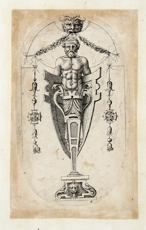 Jean Mignon (attivo in Francia 1535-1555 ca., ) : Termine barbato ...