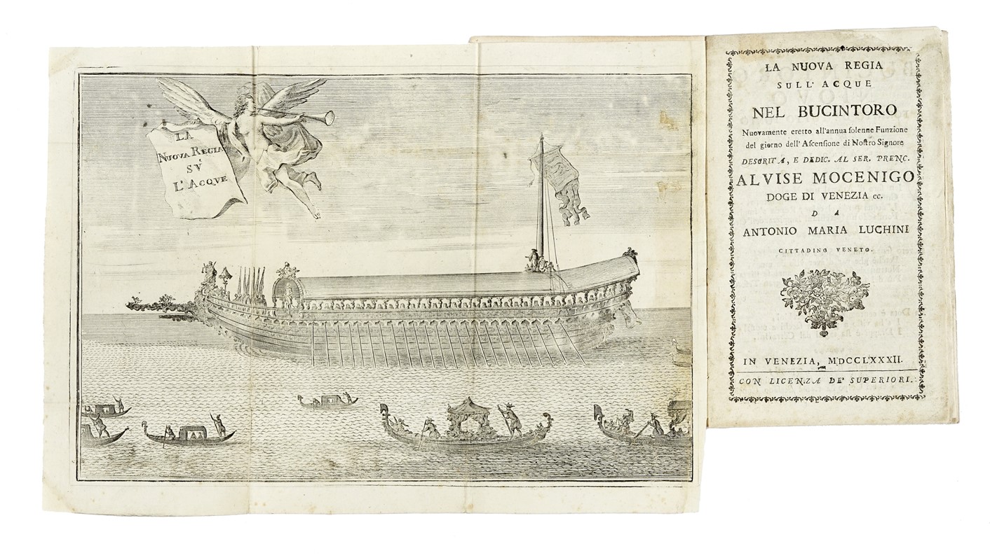 Luchini Antonio Maria : La nuova regia sull'acque nel Bucintoro ...