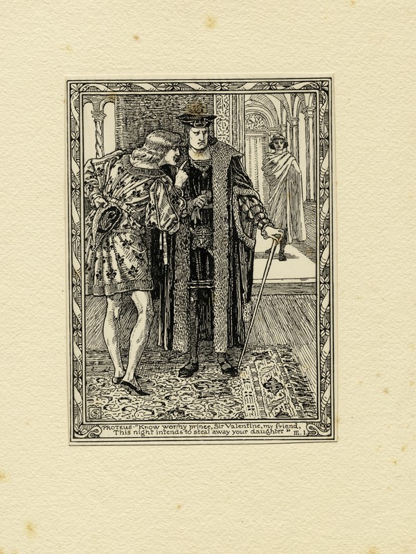 Walter Crane (Liverpool, 1845 - Horsham, 1915) : Eight illustrations to ...