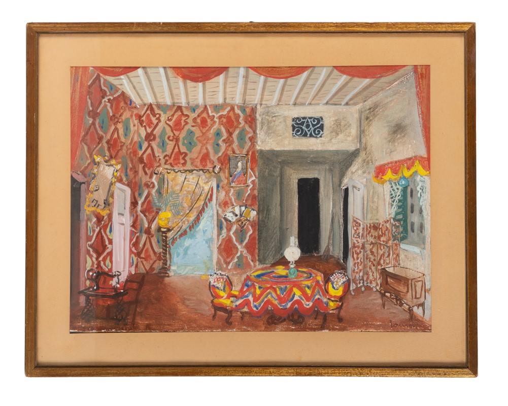 Angelo Maria Landi (Massa, 1907 - Pistoia, 1996) : Bozzetto ...